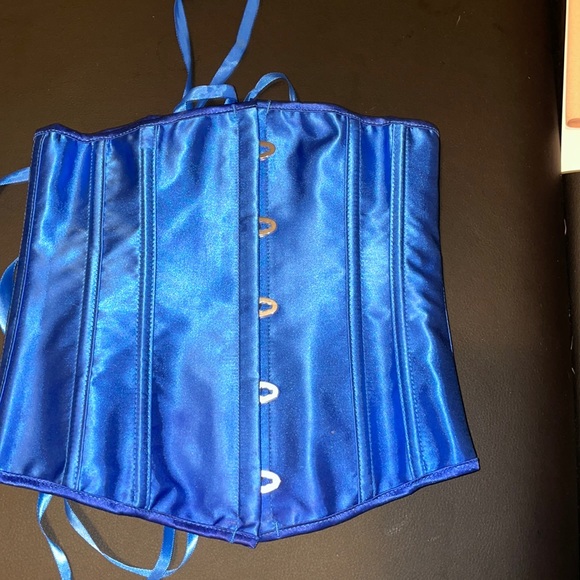 Intimates & Sleepwear | Blue Bustier Corset | Poshmark